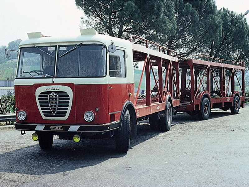 Alfa Romeo Mille Car Transporter (Special vehicles) - Trucksplanet