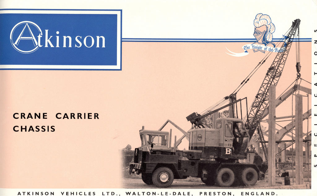 Atkinson Crane Carrier Chassis (Special vehicles) - Trucksplanet