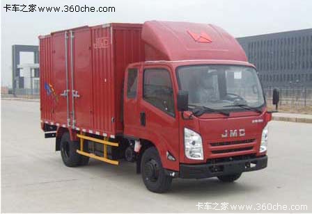 More photos and technical data of the new JMC light truck