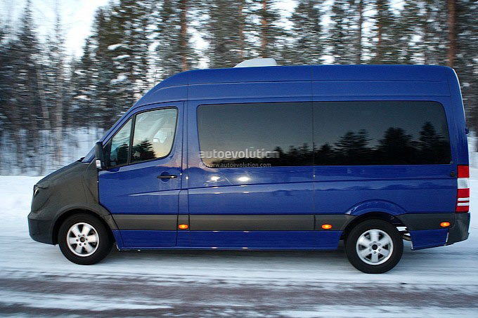 The Mercedes-Benz Sprinter van receives a refreshed face for 2013